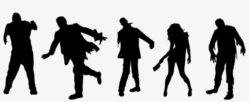 Zombie Silhouette Png