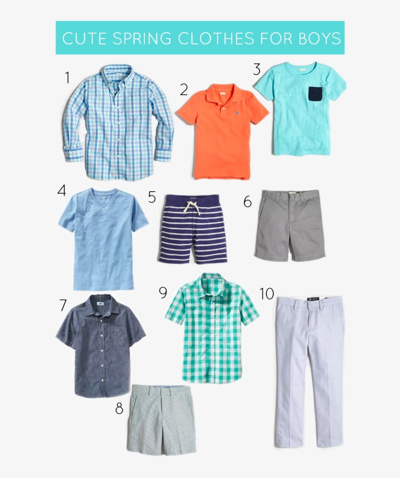 Spring Clothes For Boys - Boy Spring Season Clothes - 600x900 PNG ...