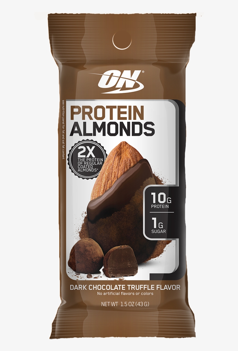 Optimum Nutrition® Protein Almonds - 1200x1200 PNG Download - PNGkit