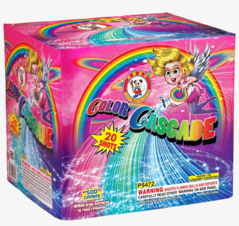 Color Cascade - Panda Fireworks Group Co., Ltd. - 1000x1000 PNG ...