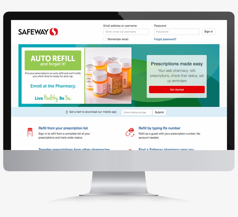 Our Online Pharmacy Solution For Everyone, On Every - Safeway - 797x669 ...