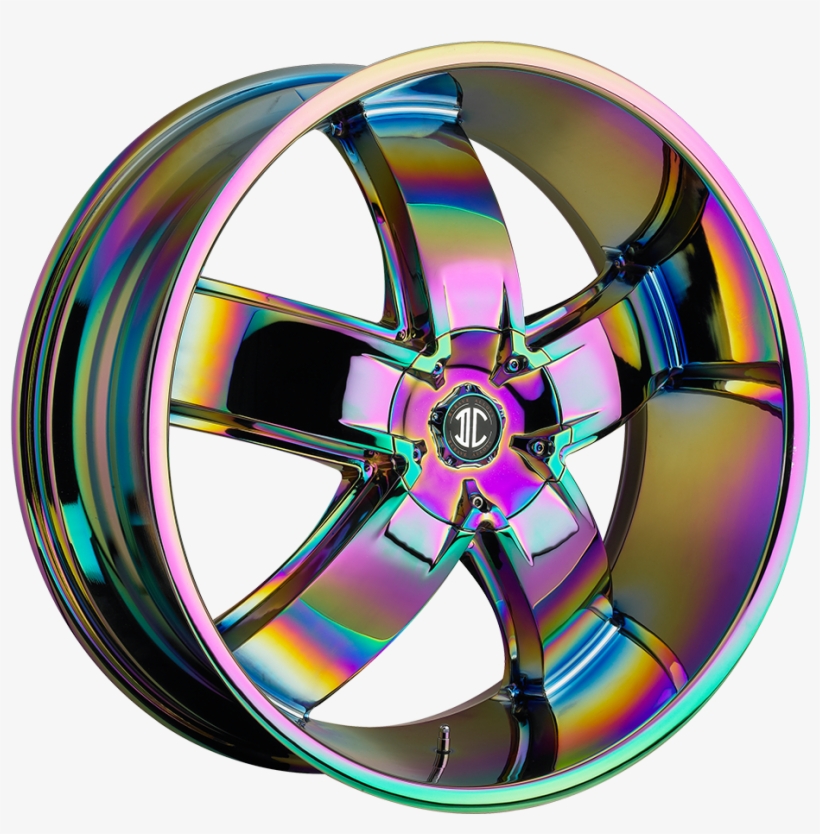 2 Crave No 18 In Their New Rainbow Finish - Rainbow Rims - 1000x1000 ...