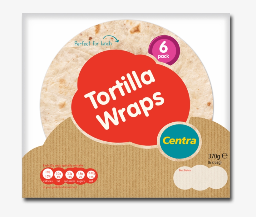 Centra Tortilla Wraps - Centra - 800x800 PNG Download - PNGkit