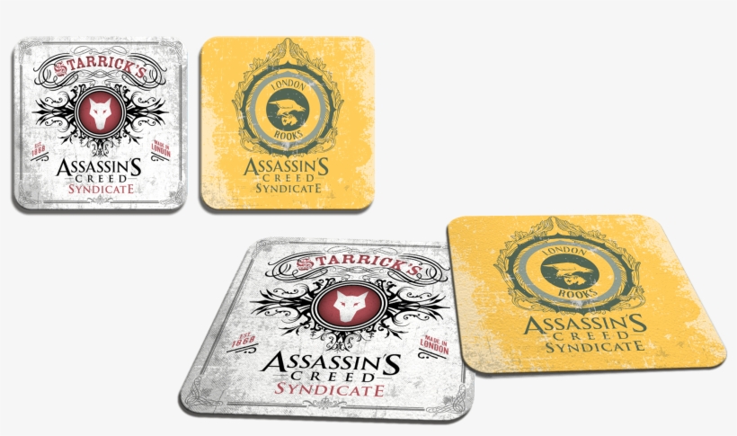 Ac-themed Coasters - - Label - 1920x1080 PNG Download - PNGkit