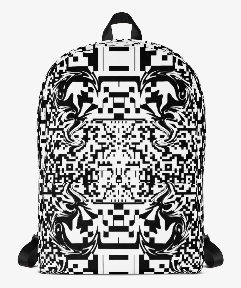 Image Of Non-binary Code - Backpack - 1000x1000 PNG Download - PNGkit