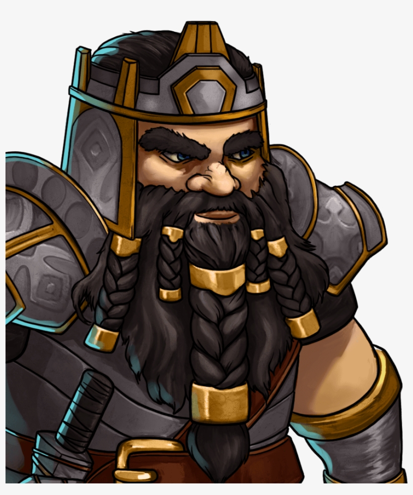 Dwarf Lord - " - Illustration - 1024x1024 PNG Download - PNGkit