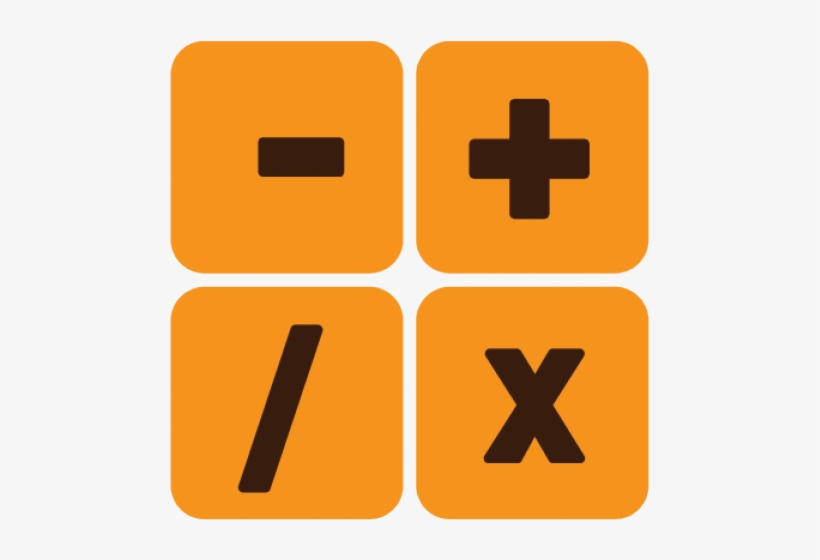 Download Transparent Maths Symbols Orange - PNGkit