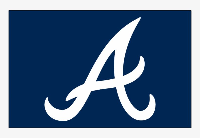 Atlanta Braves Logo Black - 750x930 PNG Download - PNGkit