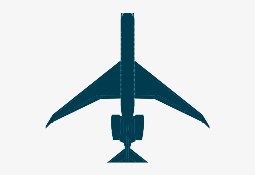 Drawn Airplane Top View - Bombardier Global 6000 Top - 640x480 PNG ...