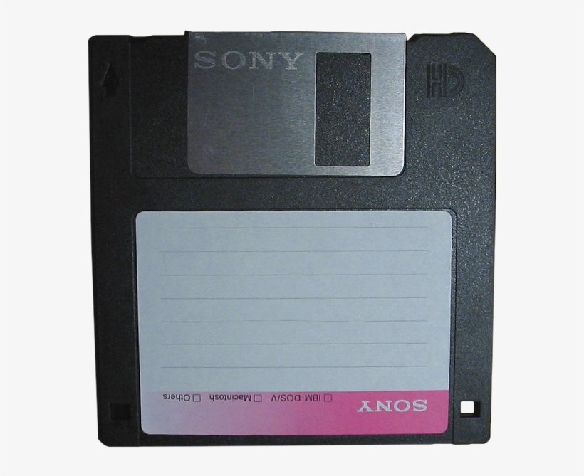 Diskette Ubt-edit - Sony Corporation - 642x641 PNG Download - PNGkit