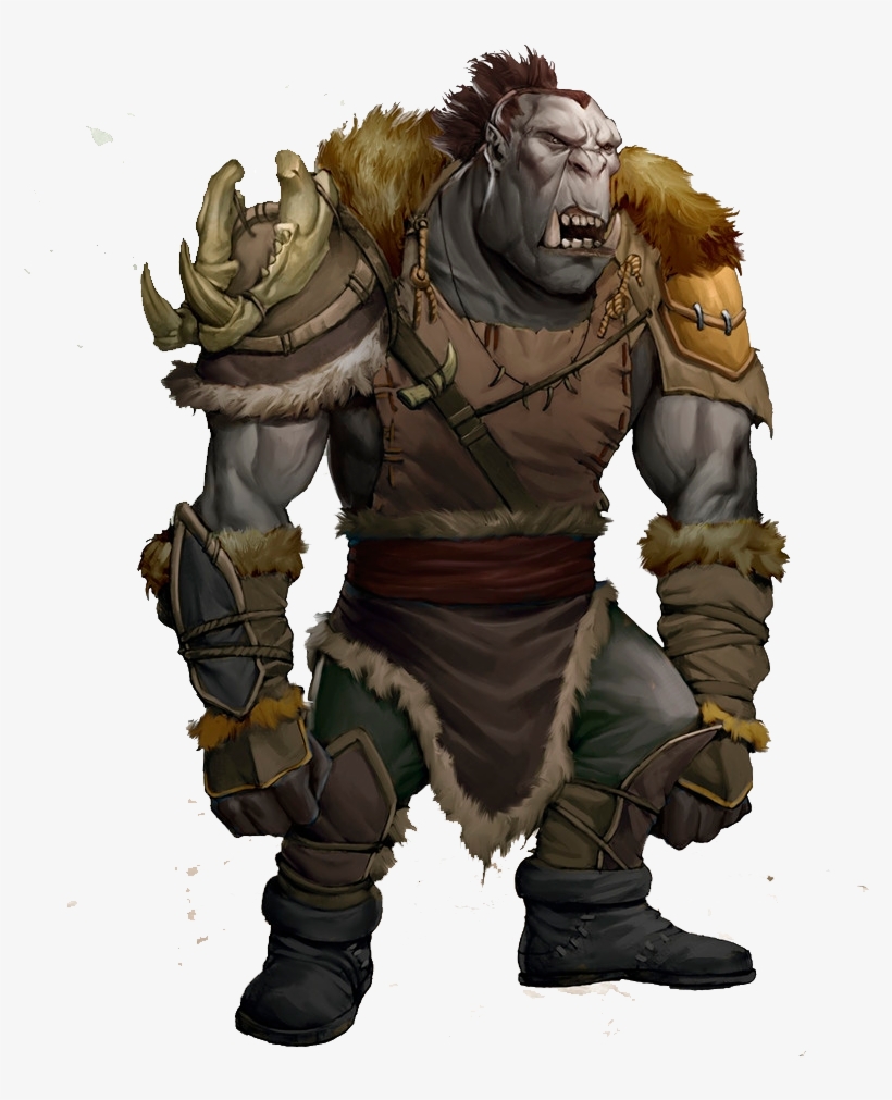 Orc - D&d Orc 5e - 814x1000 PNG Download - PNGkit