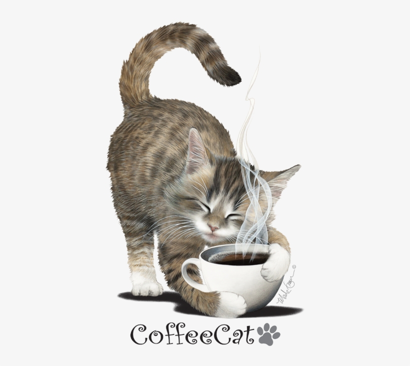 Cat Grabs Treat - 675x675 PNG Download - PNGkit