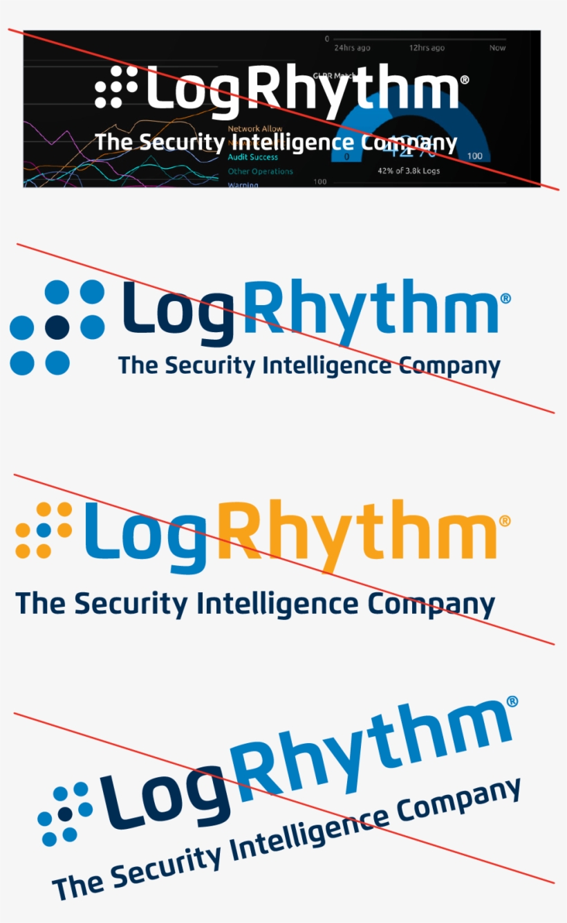 Incorrect Logo Usage - Logrhythm - 1003x1546 PNG Download - PNGkit