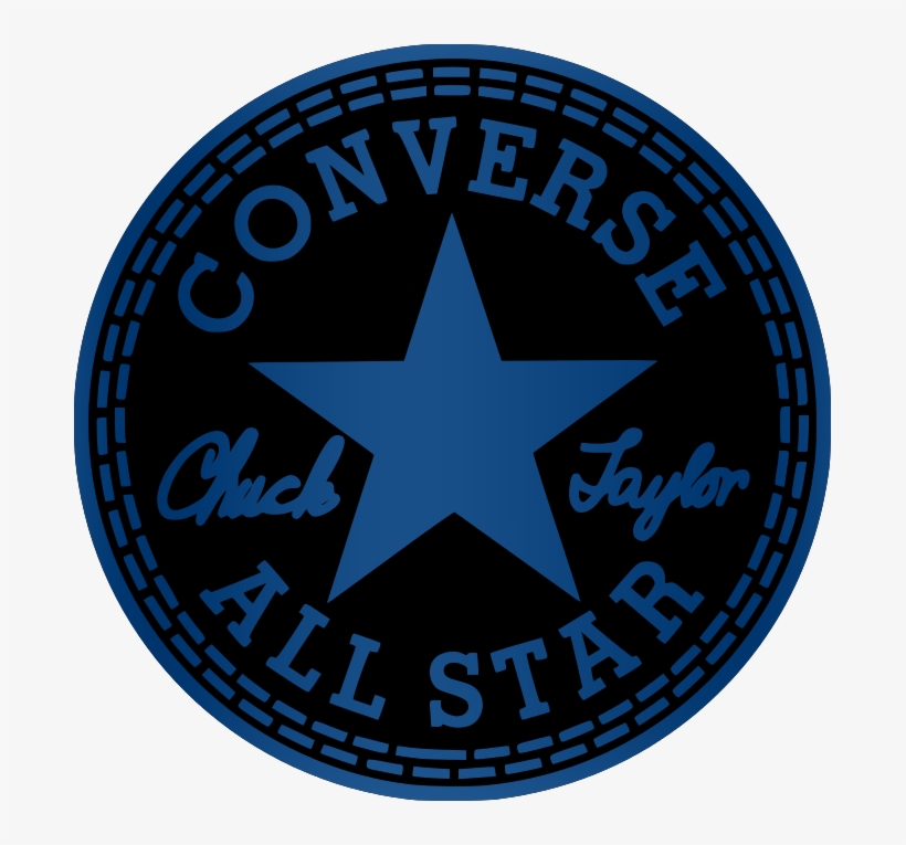 Converse - - Black And White Converse Logo - 685x685 PNG Download - PNGkit