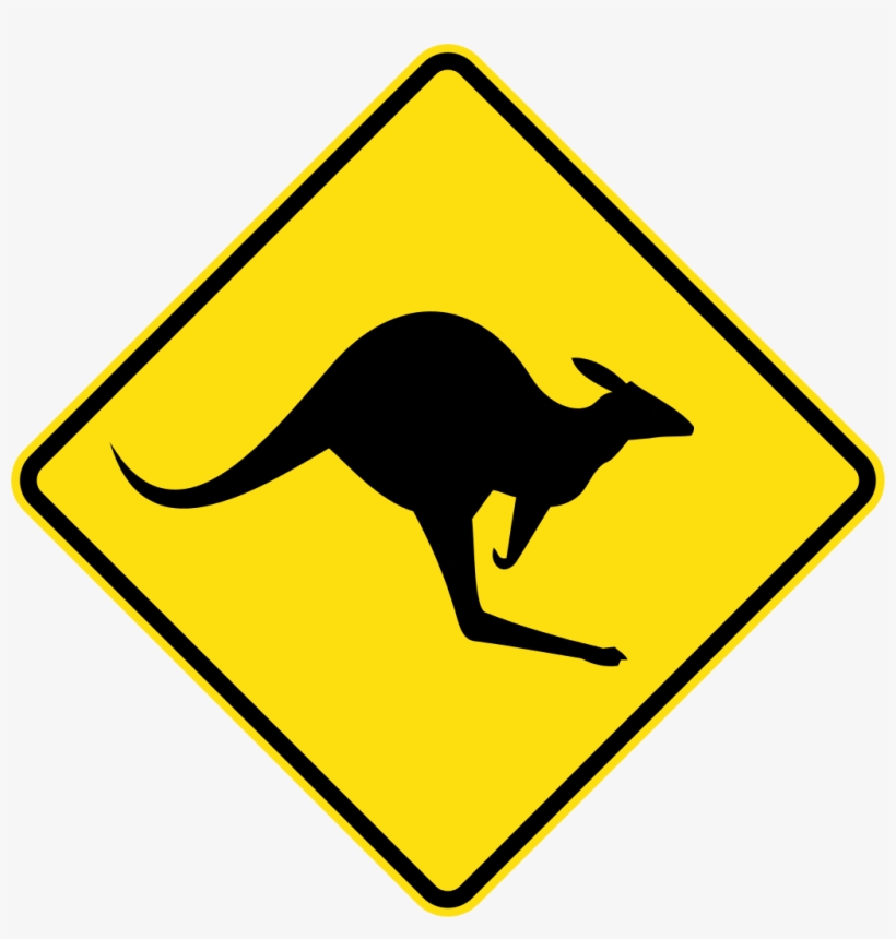 Australia Road Sign W5-29 - Australian Sign - 1024x1024 PNG Download ...