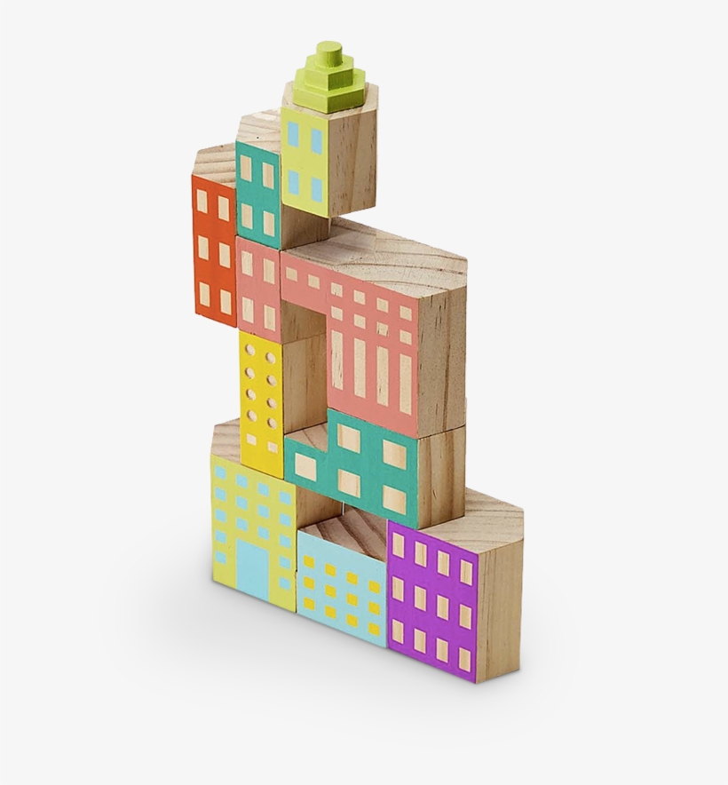 Blockitecture 'art Deco' Classic Building Blocks - Areaware ...