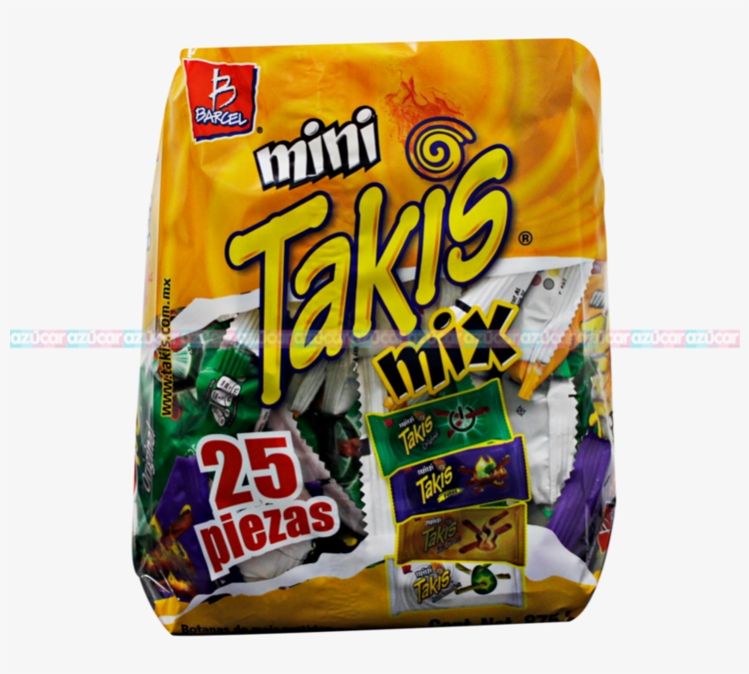 Download Transparent Barcel Mini Takis Mix 3/25 Barcel - Takis Fuego ...