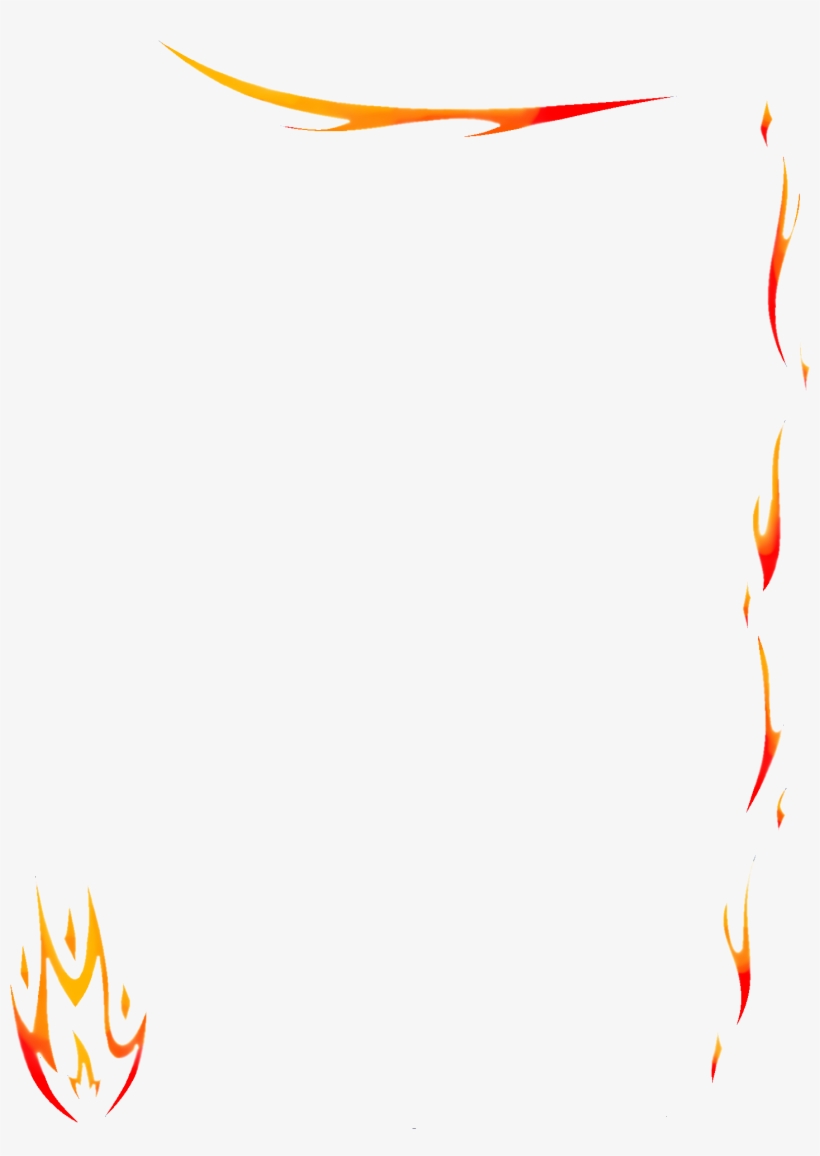 Flame Border Png - 1536x2048 PNG Download - PNGkit
