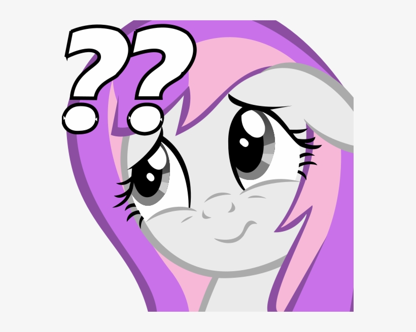 Confused, Oc, Oc - Fluttershy Face - 575x575 PNG Download - PNGkit