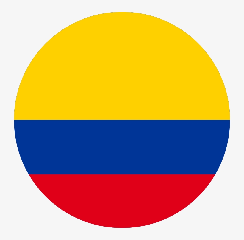 Colombia Flag Icon Png - 726x726 PNG Download - PNGkit