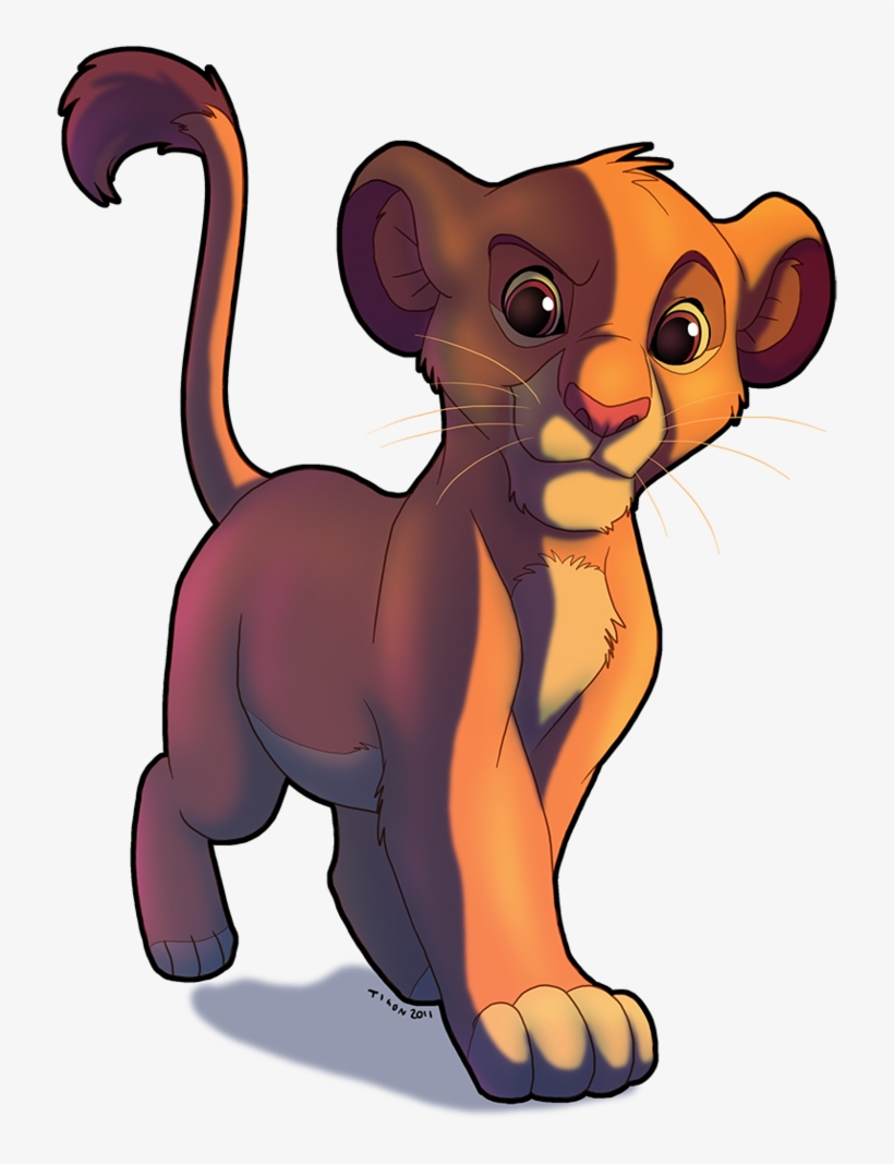 Paw Clipart Simba - Cartoon - 761x1050 PNG Download - PNGkit