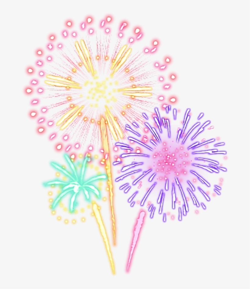 Download Transparent Fireworks Sticker Kate Chacon Png Transparent ...