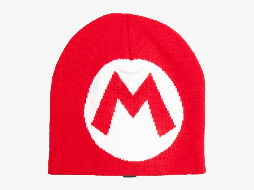 Mario Logo Beanie - Beanie - 600x600 PNG Download - PNGkit