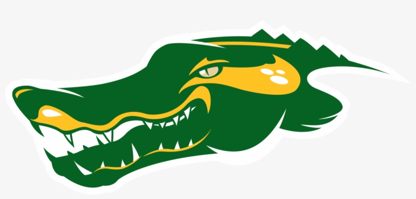 Gators Head 0 - San Jac North Mascot - 1200x517 PNG Download - PNGkit