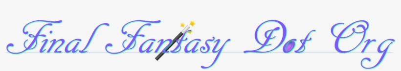 Final Fantasy Dot Org - Calligraphy - 5000x5000 PNG Download - PNGkit