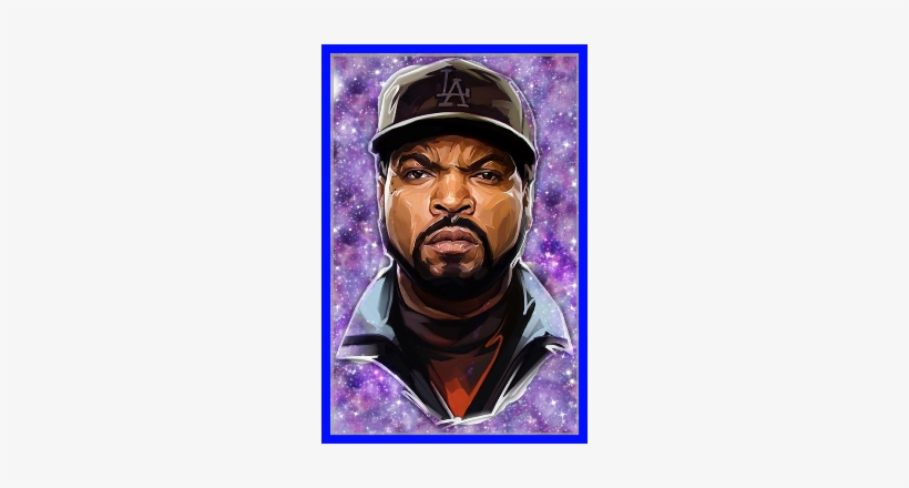 Icecube - Digital Art Rapper - 240x360 PNG Download - PNGkit