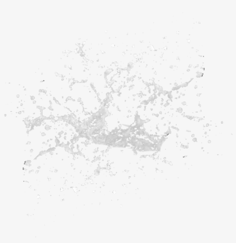 Splash Water Splatter Foreground Background - Sketch - 1024x1024 PNG ...