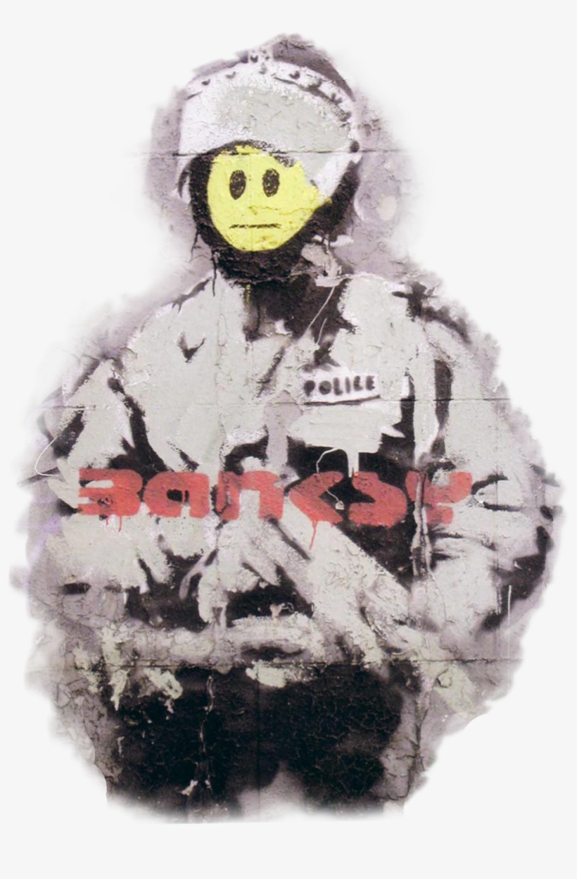 Banksy Smile - Banksy Smiley - 1000x1308 PNG Download - PNGkit