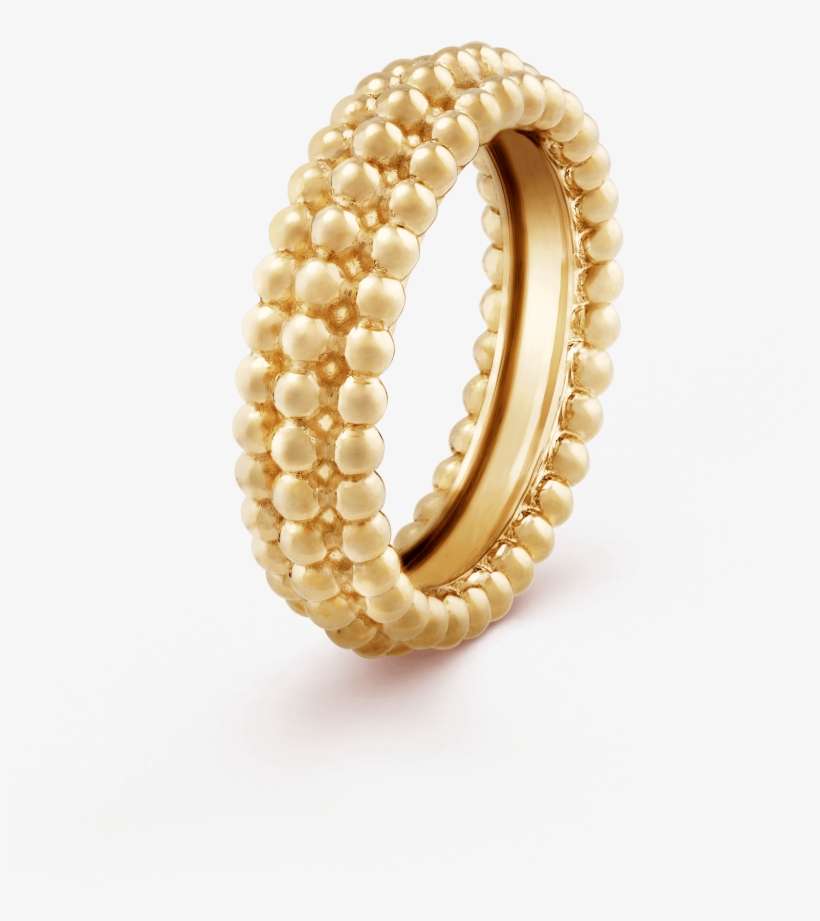 Perlée Pearls Of Gold Ring, 3 Rows - Van Cleef Triple Perlee Ring ...