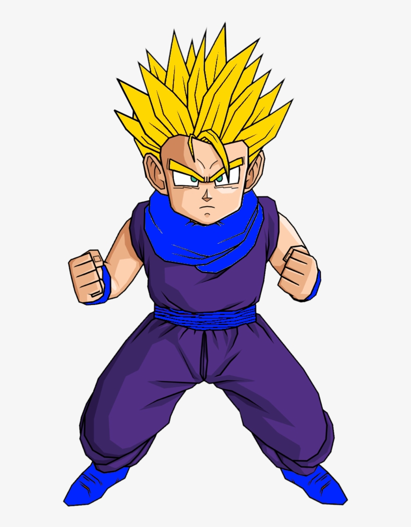 Kid Gohan Fpssj - Kid Gohan Ssj2 - 774x1032 PNG Download - PNGkit