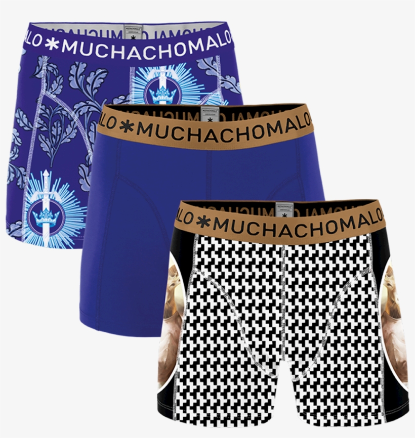 Men 3-pack Boxershort No Guts No Glory - Onderbroeken Muchachomalo ...
