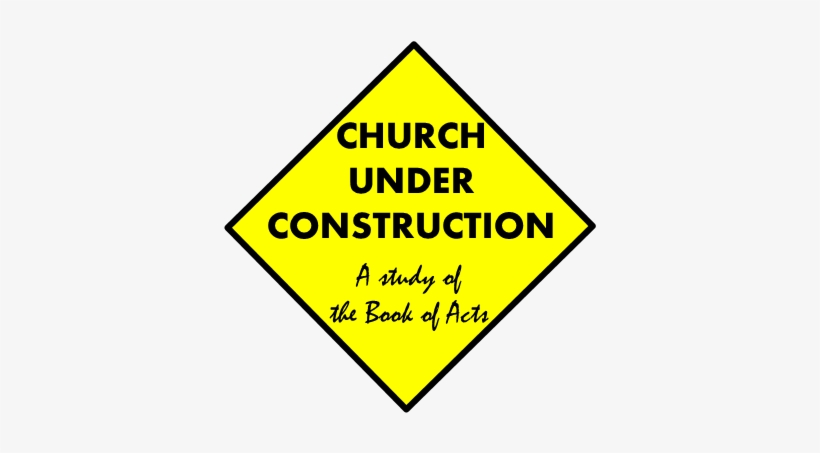 Church Under Construction - Not Through Street Sign - 389x372 PNG ...