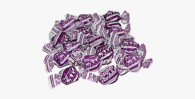 Super Bubble Grape Bubble Gum - Super Bubble - 500x500 PNG Download ...