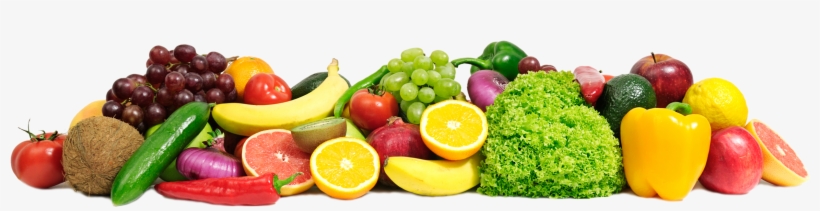 Group Workshops Lisa Stimmer - Fruit & Vegetables Png - 2550x757 PNG ...