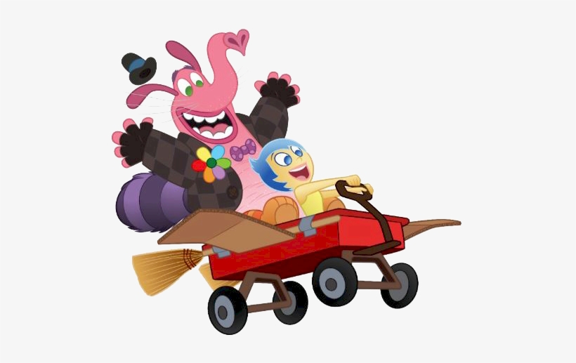 Bingbong Joy - Bingbong Inside Out Wagon - 523x456 PNG Download - PNGkit