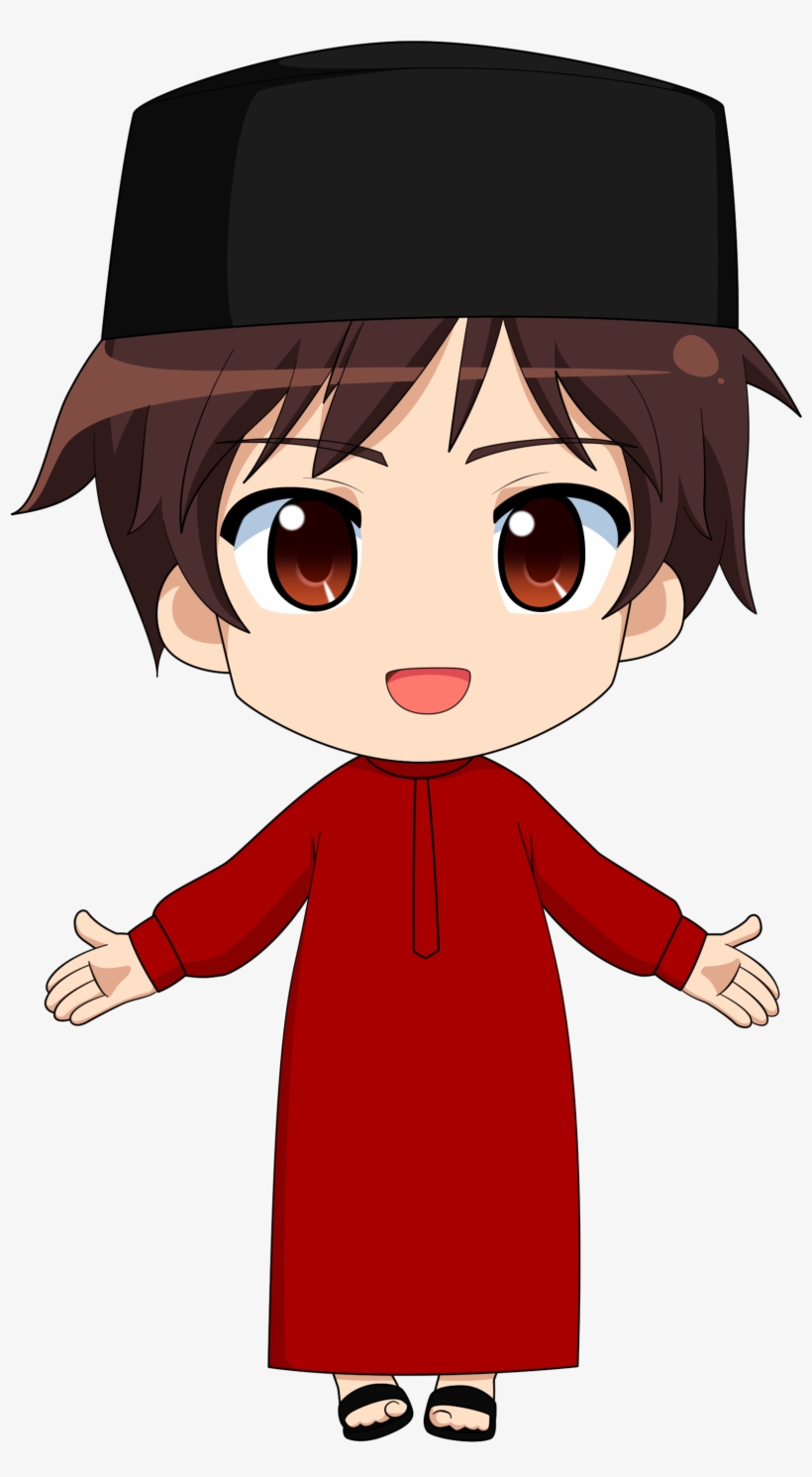 Chibi Muslimin 1 By Taj92-d8fuxe6 2,894×2,894 พิกเซล - Muslim Chibi ...