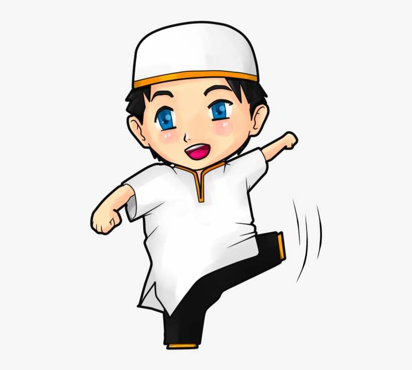 Anime Muslim Png - Chibi Boy Muslim Png - 800x1000 PNG Download - PNGkit