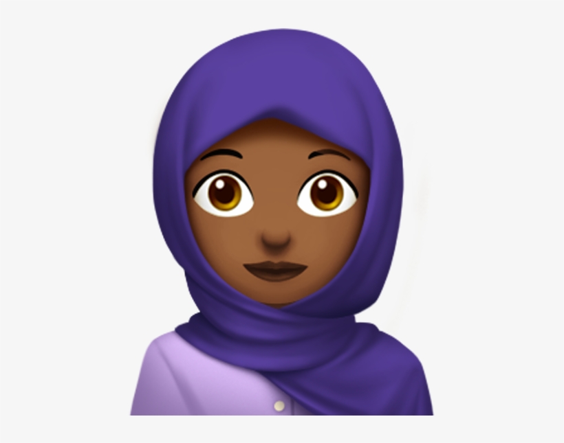 16 Year Old Muslim Girl Is Responsible For Apple's - Hijab Emoji Png - 644x644 PNG Download - PNGkit