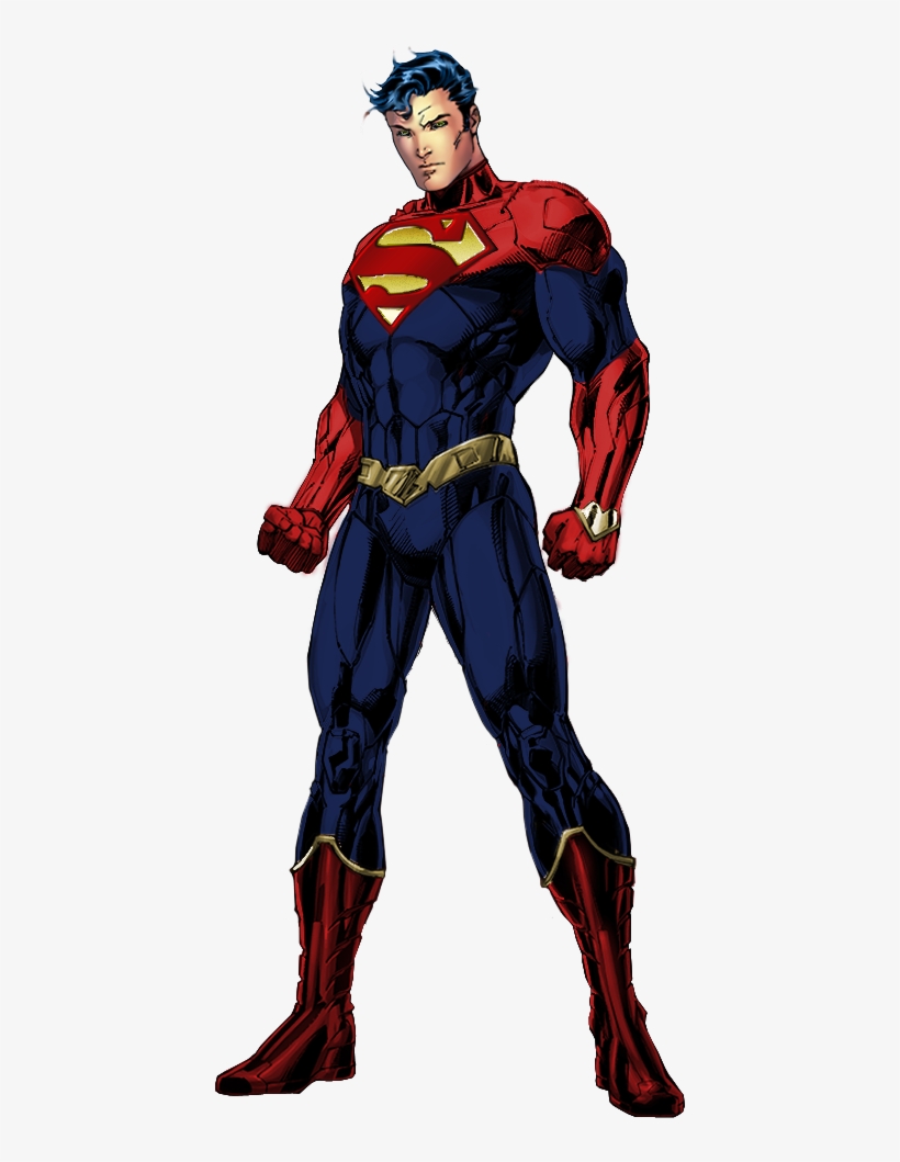 Just A Quick Re Design Of The - New 52 Superman Black Suit - 437x1000 ...