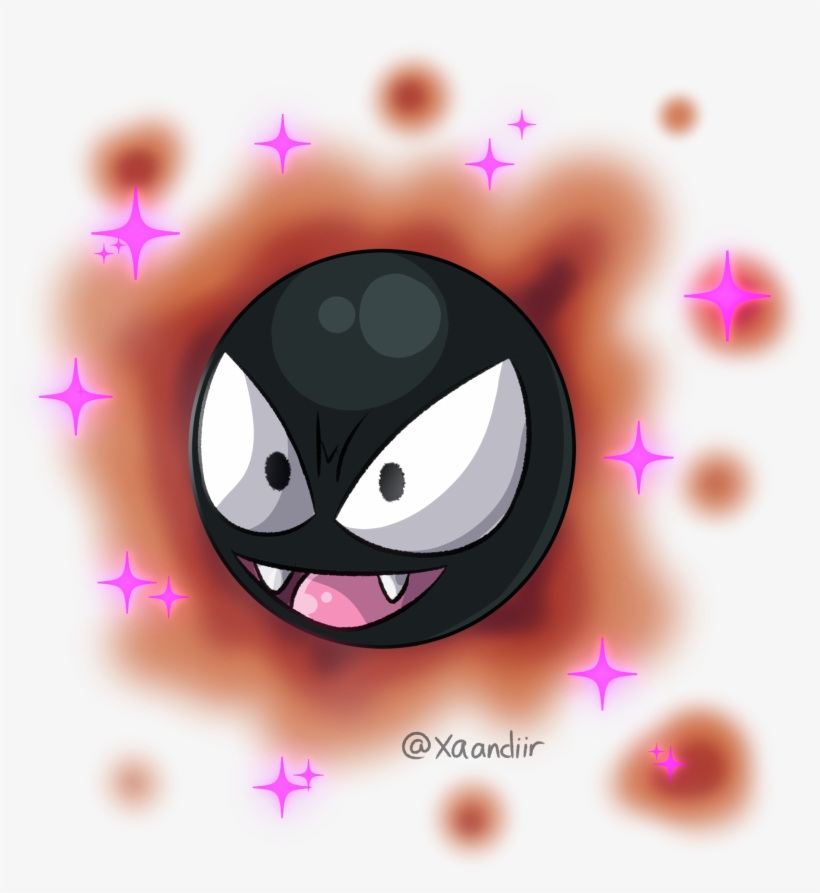 Gastly - Cartoon - 2500x2500 PNG Download - PNGkit