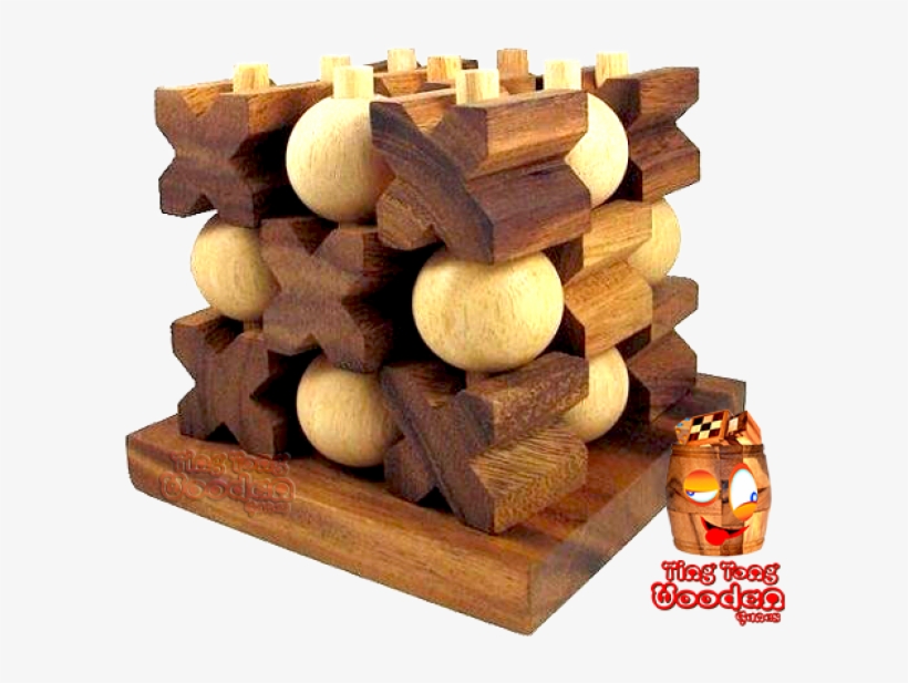 3d Tic Tac Toe Large The Xo Strategy Game In 3d As - 3 D Tic Tac Toe ...