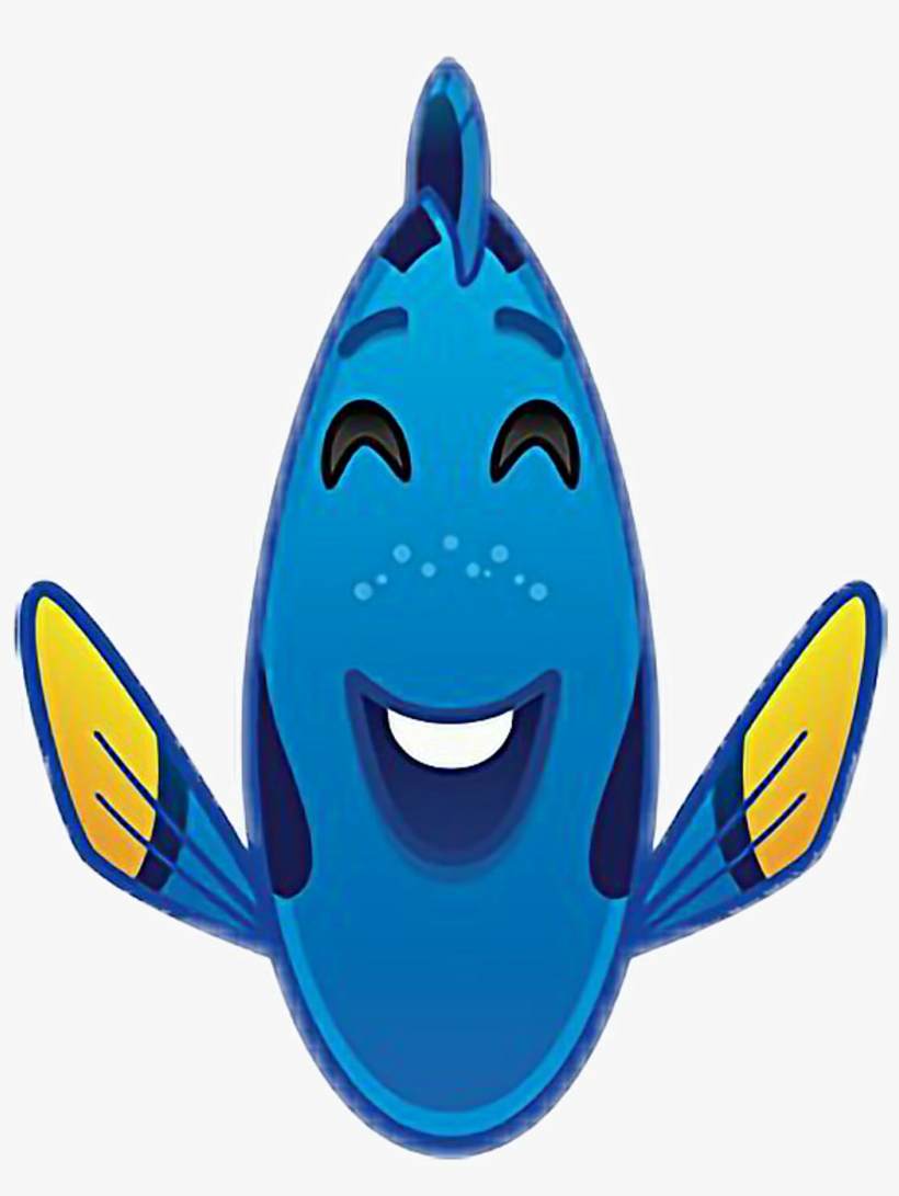 Finding Sticker - Disney Emoji Blitz Dory - 1024x1313 PNG Download - PNGkit