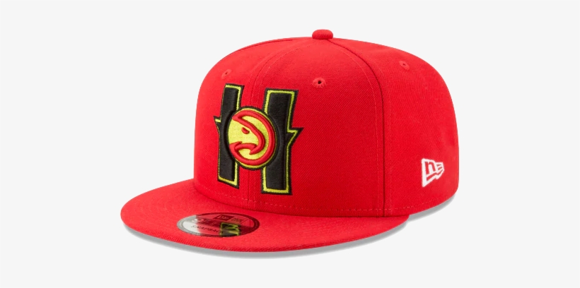 Download Transparent Atlanta Hawks New Era 9fifty Snapback Hat Back ...
