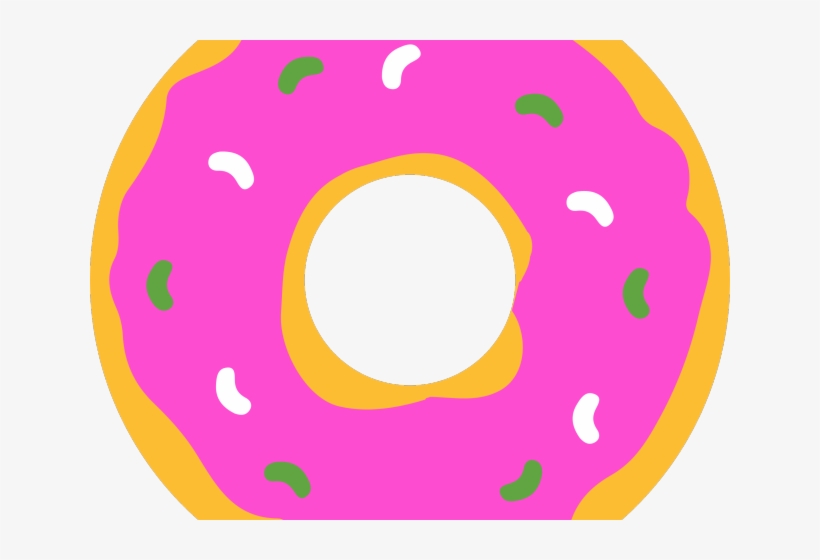 Doughnut Clipart Homer - Free Donut Hole Clipart - 640x480 PNG Download ...
