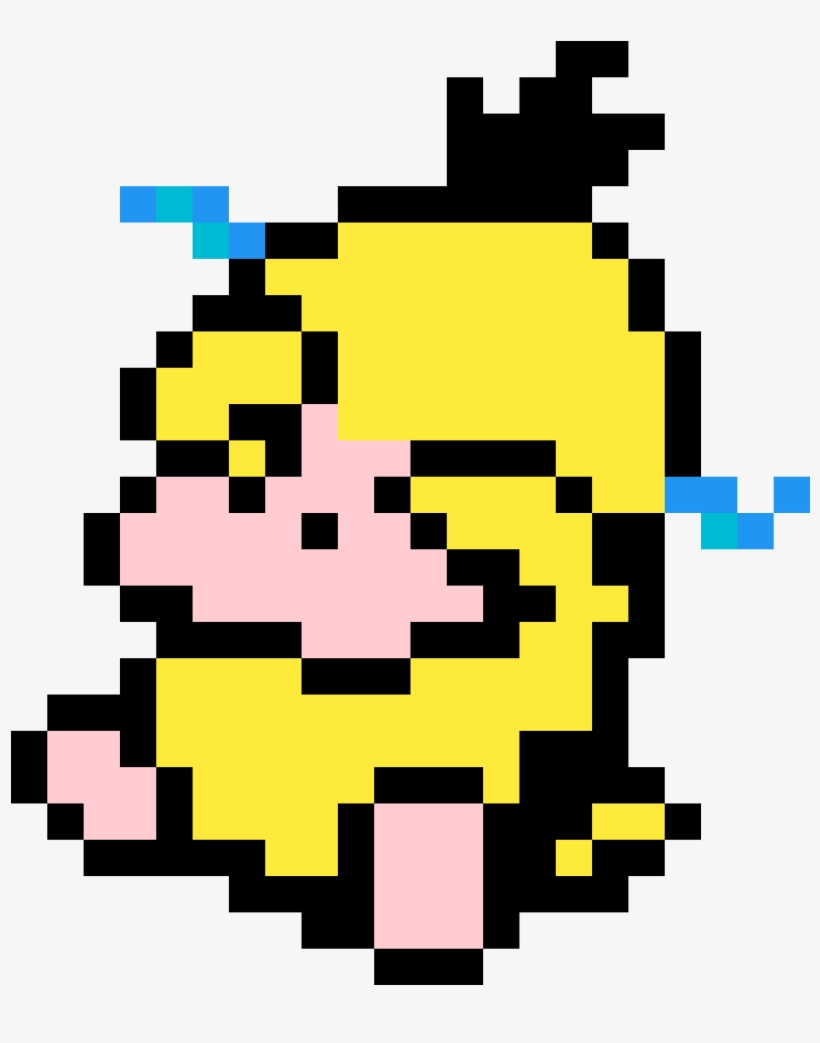 Psyduck Cry - Pixel Art Assassination Classroom - 1184x1184 PNG ...