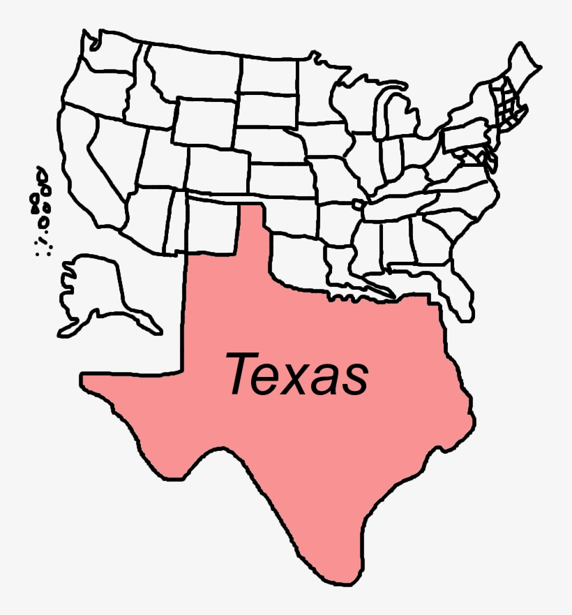 Texas In Usa - High Resolution United States Map Blank - 753x832 PNG ...